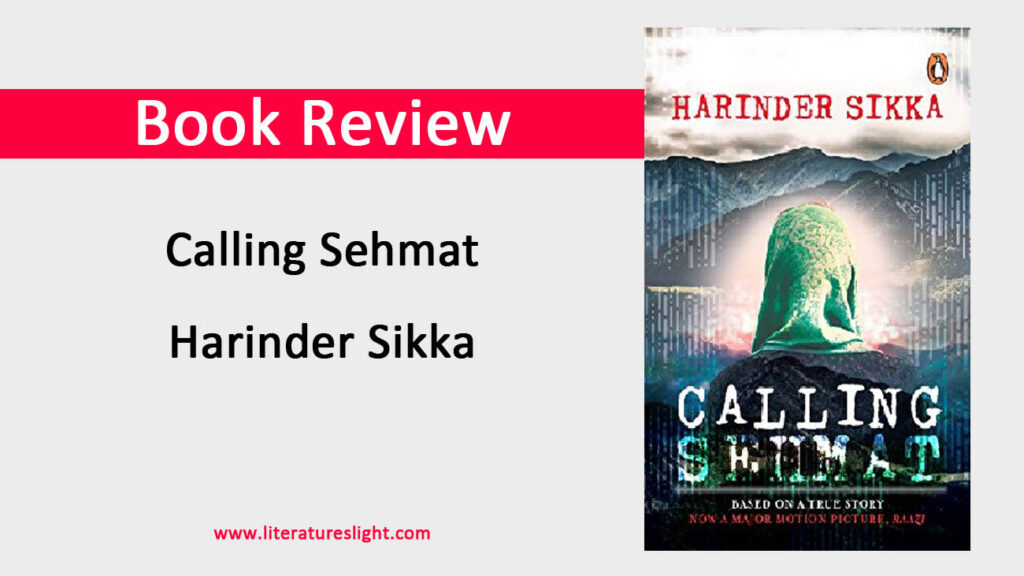 Book Review Calling Sehmat - Literatureslight Publishing